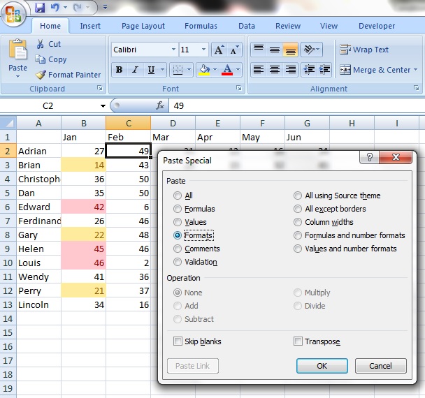 Aesthetics 3: Conditional Formatting – excelpunks. Training ...